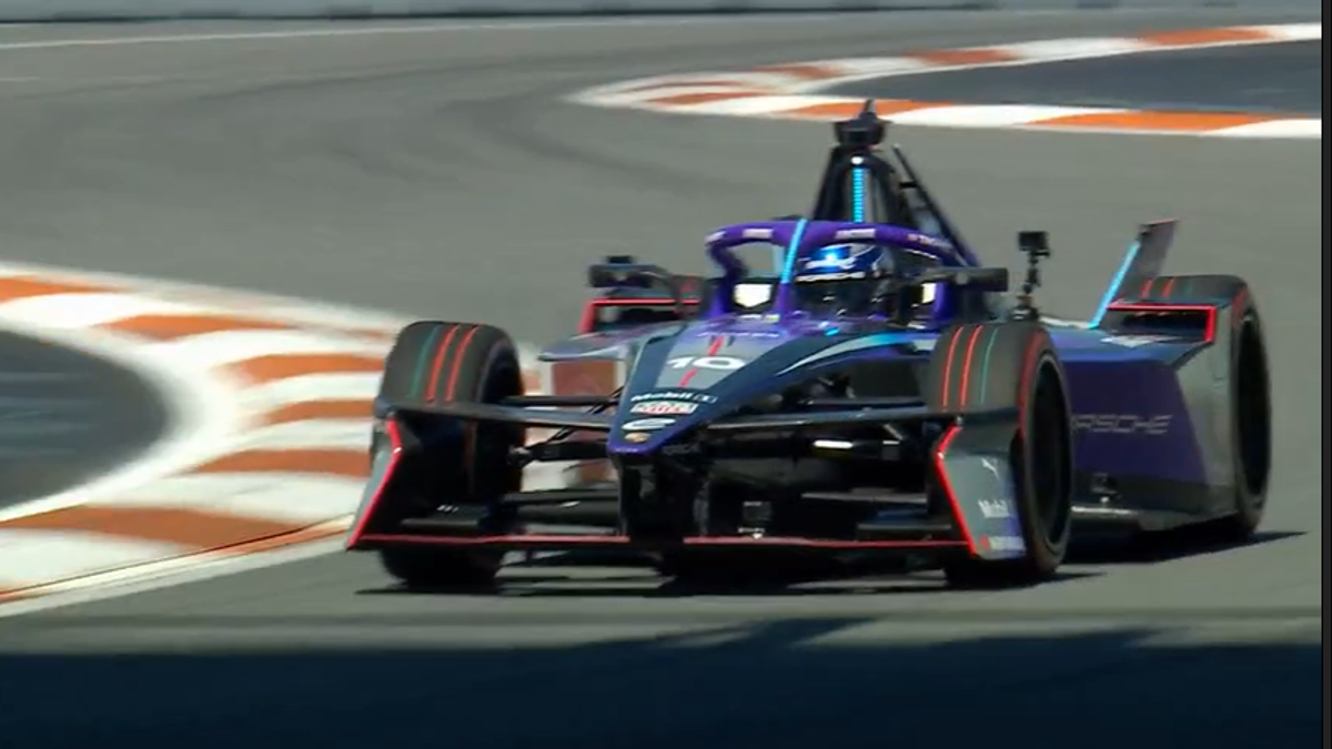 Aguero debutta su una monoposto da Formula E