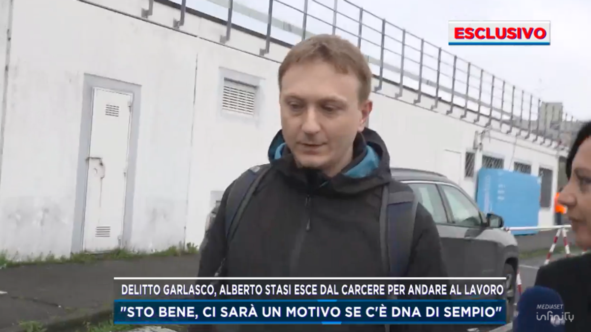 Garlasco, Alberto Stasi: “Ci sarà un motivo se c'è il Dna di Sempio"