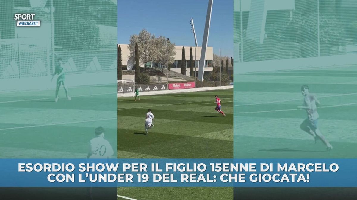 Il figlio di Marcelo è un predestinato: che show! - SportMediaset