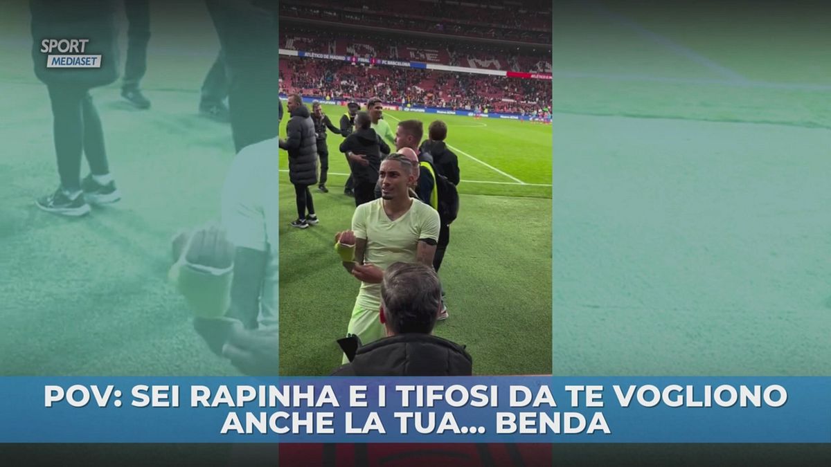 Rapinha e le richieste dei tifosi