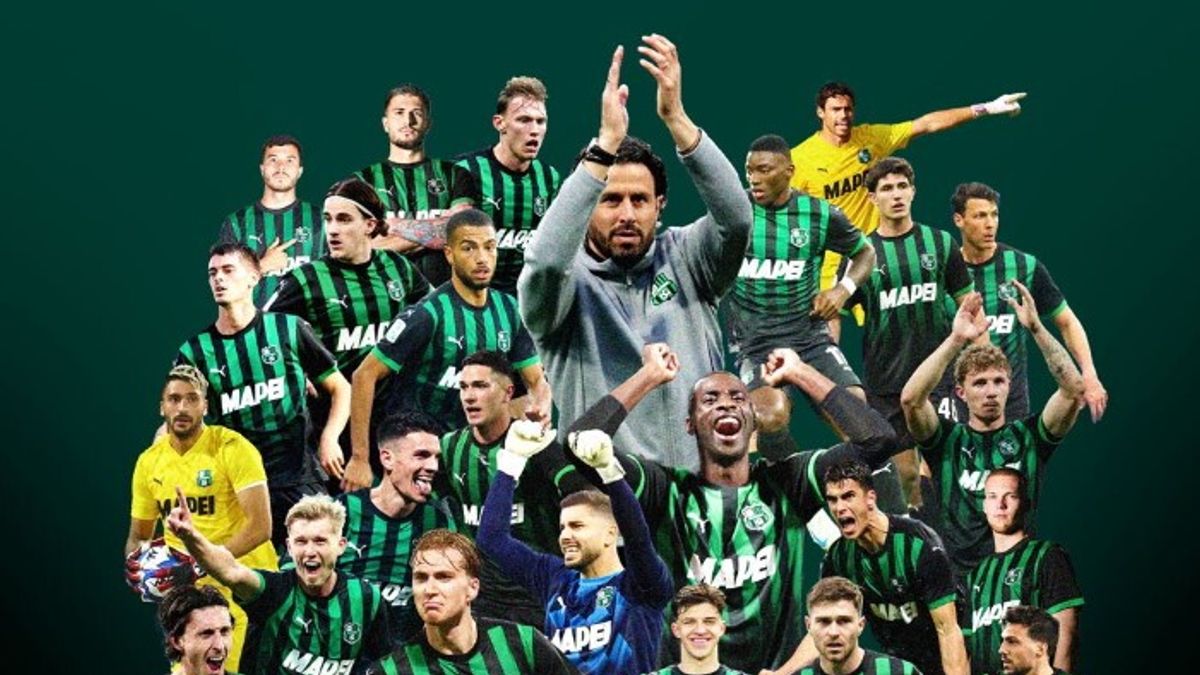 Riecco il Sassuolo: "Tornati in A subito, alla grande, con merito"