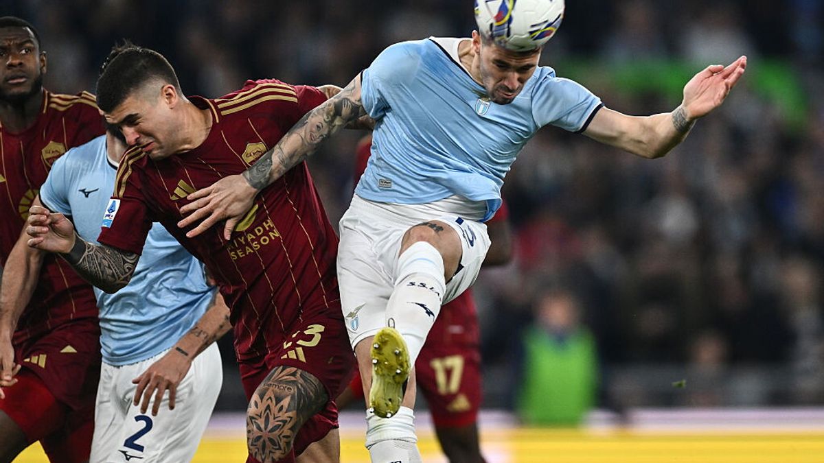 Serie A, Lazio-Roma 1-1: Soulé replica a Romagnoli, poi Svilar salva ...