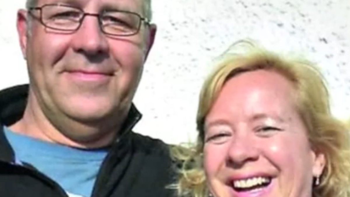 Funivia Faito, l'ultimo selfie della coppia inglese