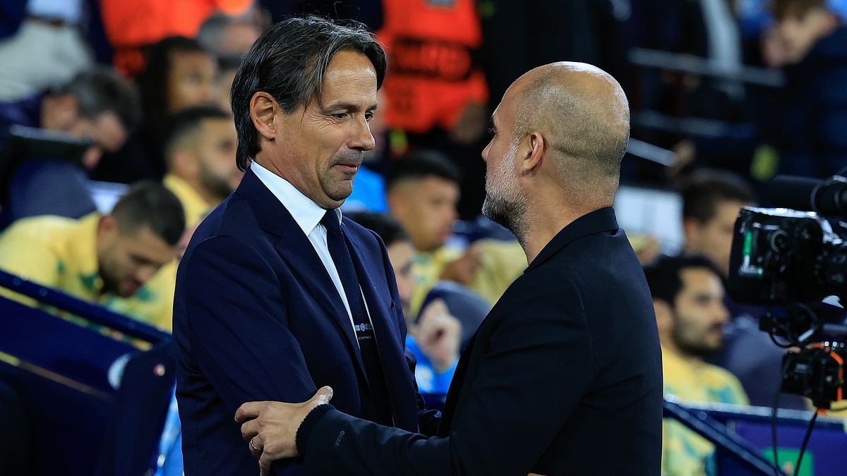 Guardiola: "Inter incredibile come il Barcellona, Inzaghi grandissimo ...