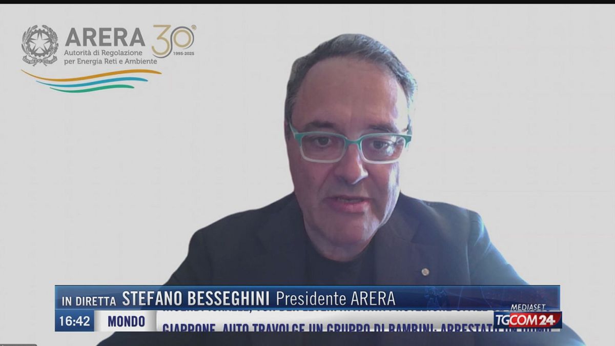 Energia gratis, Besseghini (Arera) a Tgcom24: "Ecco perché è sia una ...