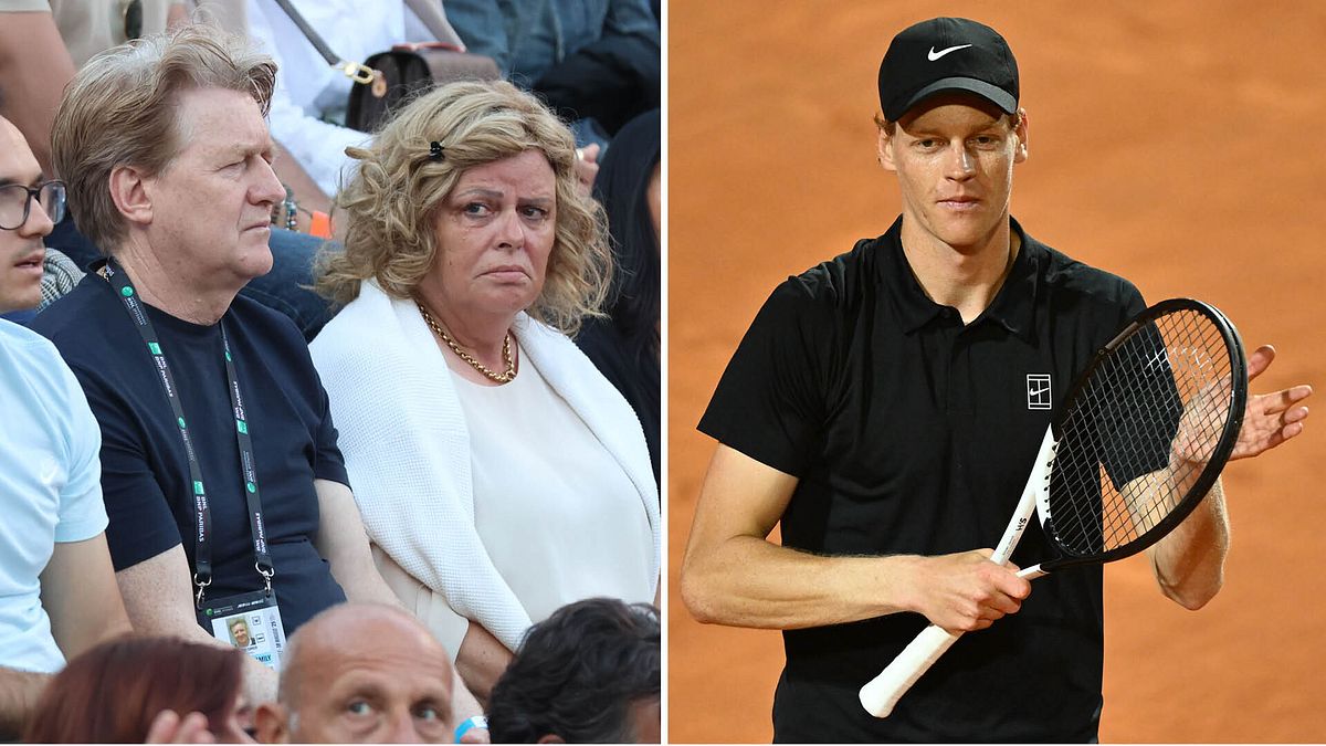 Mamma Sinner abbandona il Centrale dopo il 6-1 incassato da Jannik ...