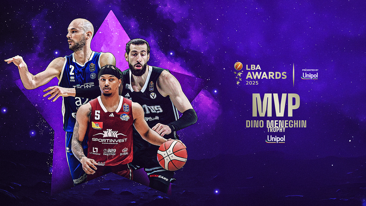 LBA Awards: è corsa a tre per il titolo di MVP del campionato