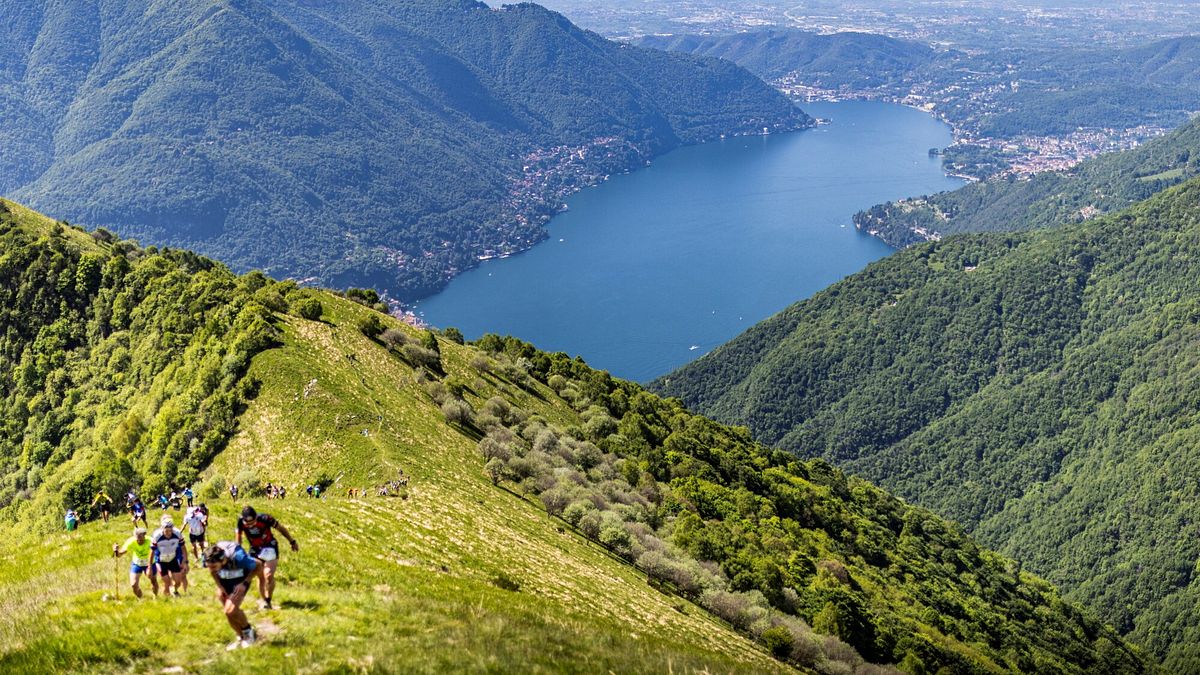 Vertical Lago di Como: podio alto per Ugazio e Stampanoni