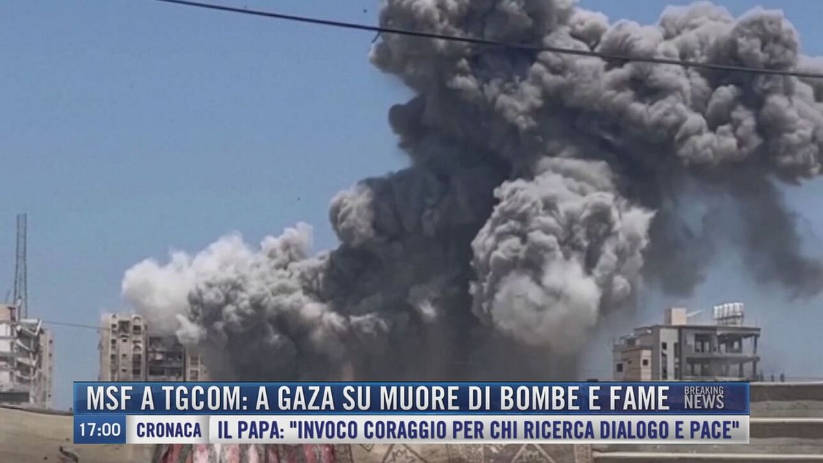 Breaking News delle 17.00 | Msf a TGcom: a Gaza si muore di bombe e ...