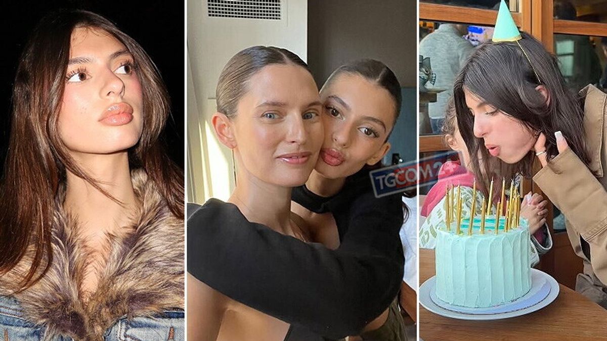 Matilde Lucidi, figlia di Bianca Balti, compie 18 anni