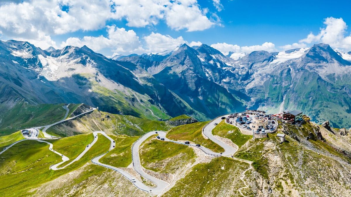 Strada alpina del Grossglockner in Austria
