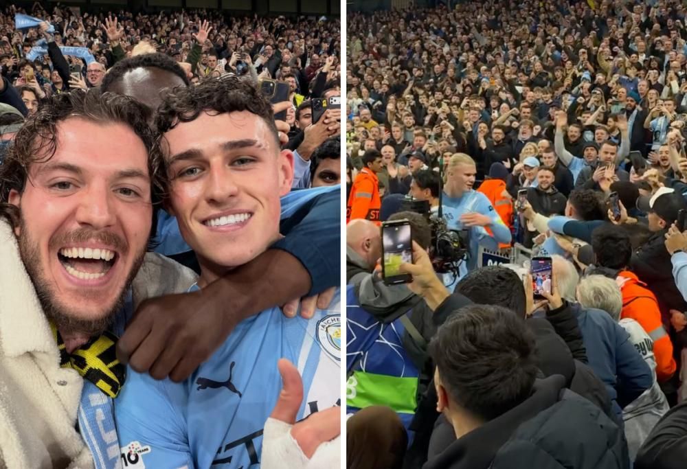 Il tifoso del selfie con Foden è italiano: “Mi ha cercato lui” - Radio 105