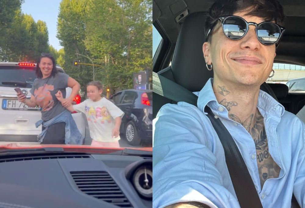 Ultimo al semaforo rosso: la reazione alla richiesta di un selfie ...