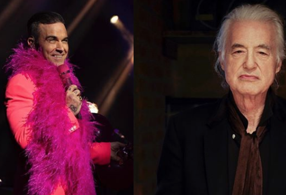 Robbie Williams scrive a Jimmy Page: “Facciamo pace e pubblichiamo una ...