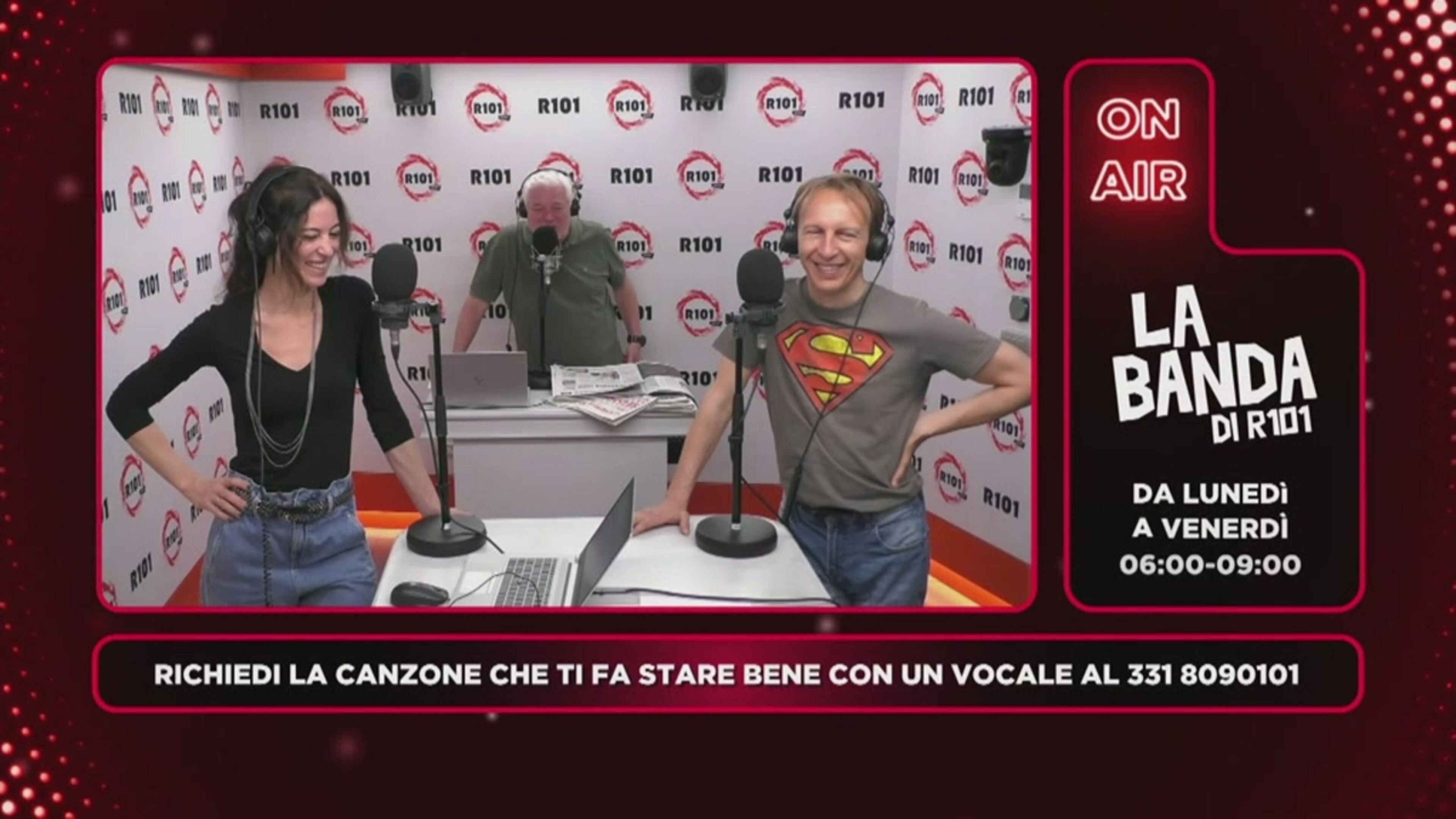 Enrico Lucci all’incoronazione di Re Carlo III - R101