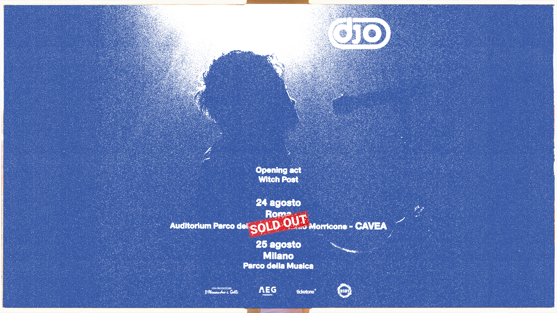 Djo live in Italia con R101 - R101