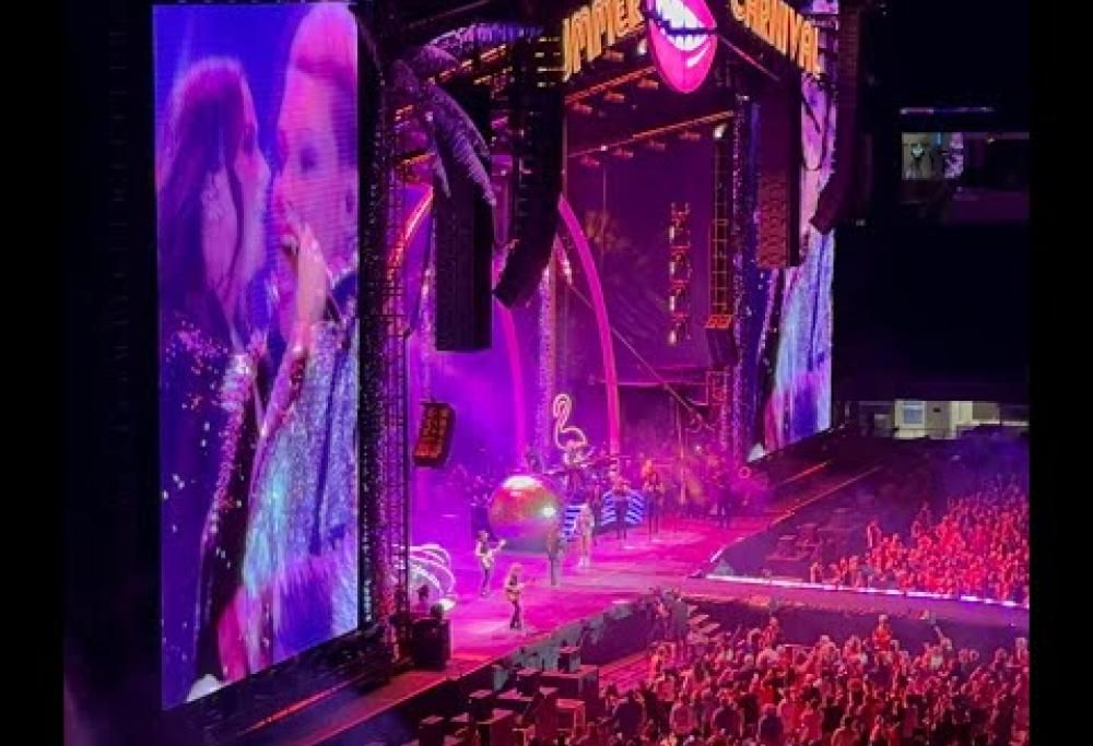 Alanis Morissette raggiunge Pink sul palco per cantare You Oughta Know ...