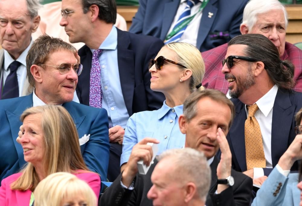 Simon Le Bon a Wimbledon con Dave Grohl - Radio Monte Carlo