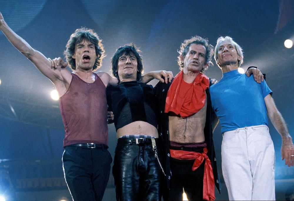 I Rolling Stones trasmettono il Live del Voodoo Lounge Tour per la ...