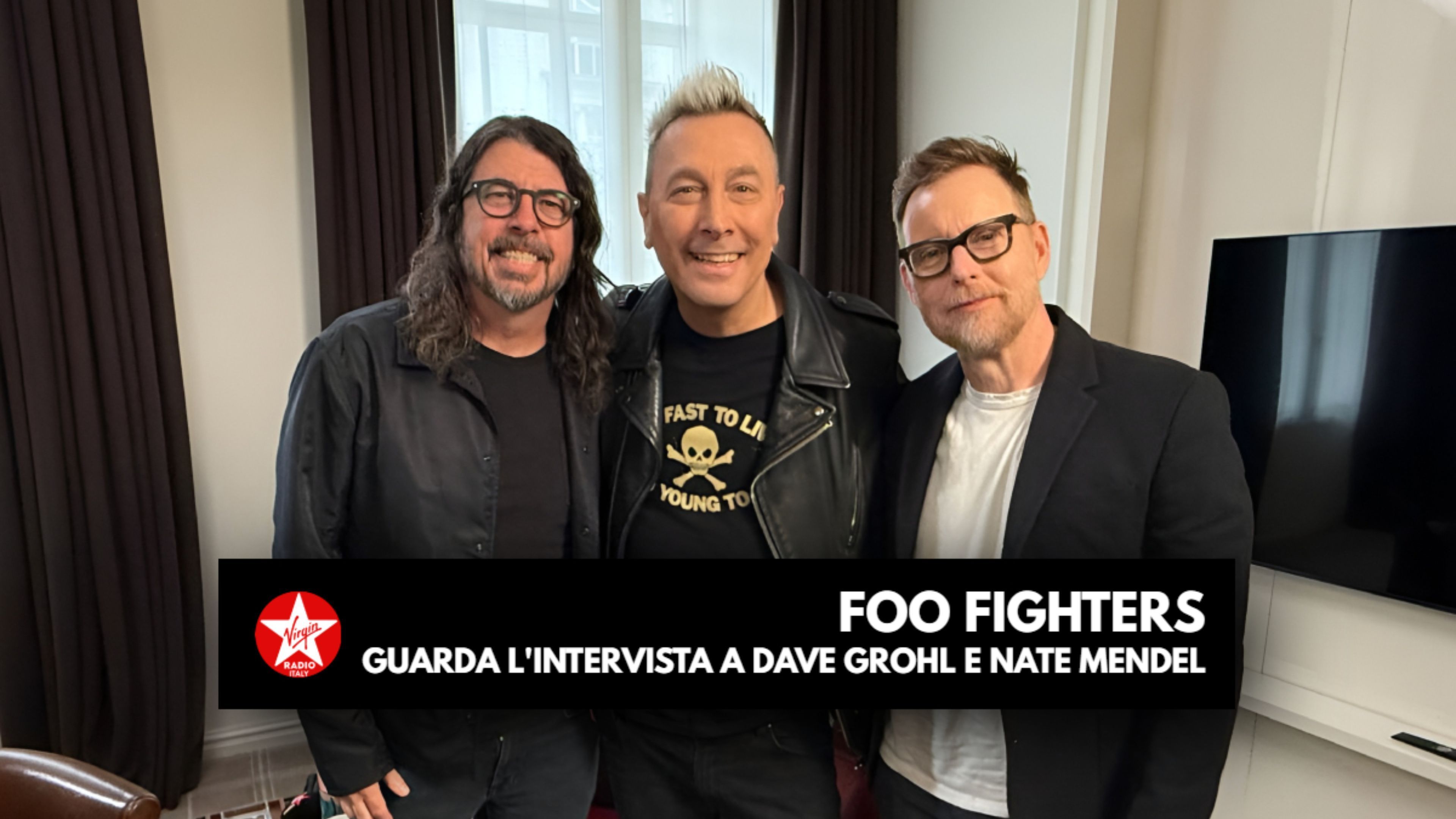 Foo Fighters: guarda l’intervista a Dave Grohl e Nate Mendel